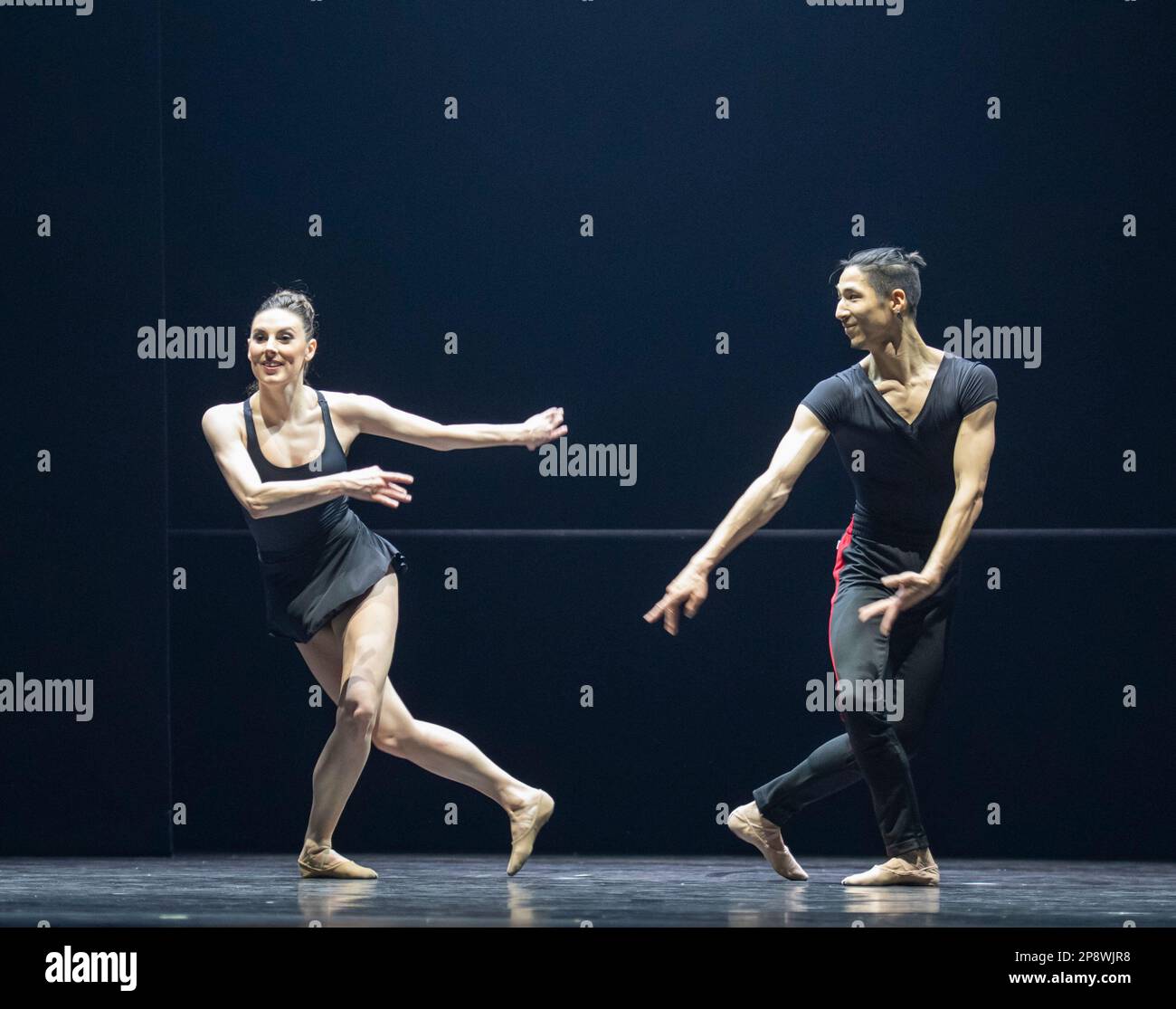 Sadlers Wells Theatre, London, UK. 9 March 2023. Dress rehearsal ...