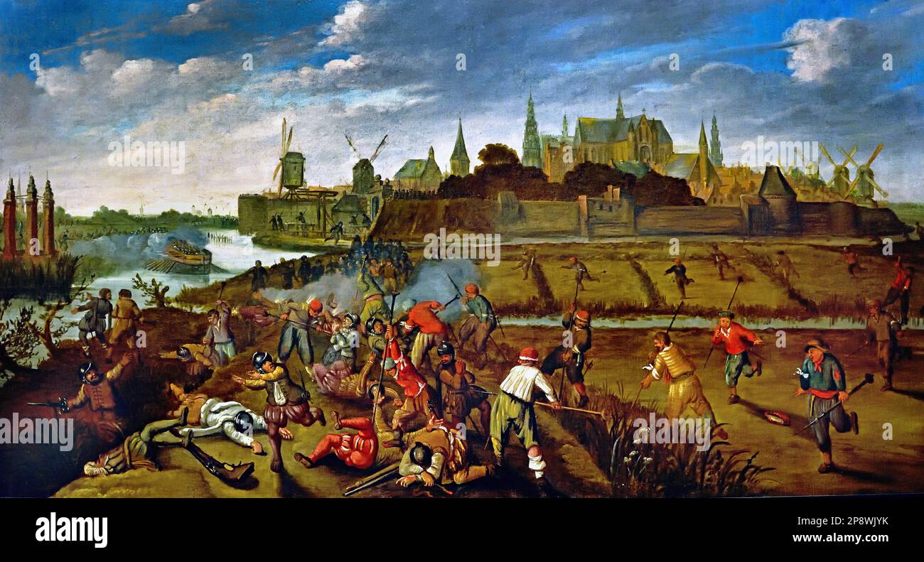 Uitval op de Boshuyser schans - 29 july 1574 militia attacked the ...