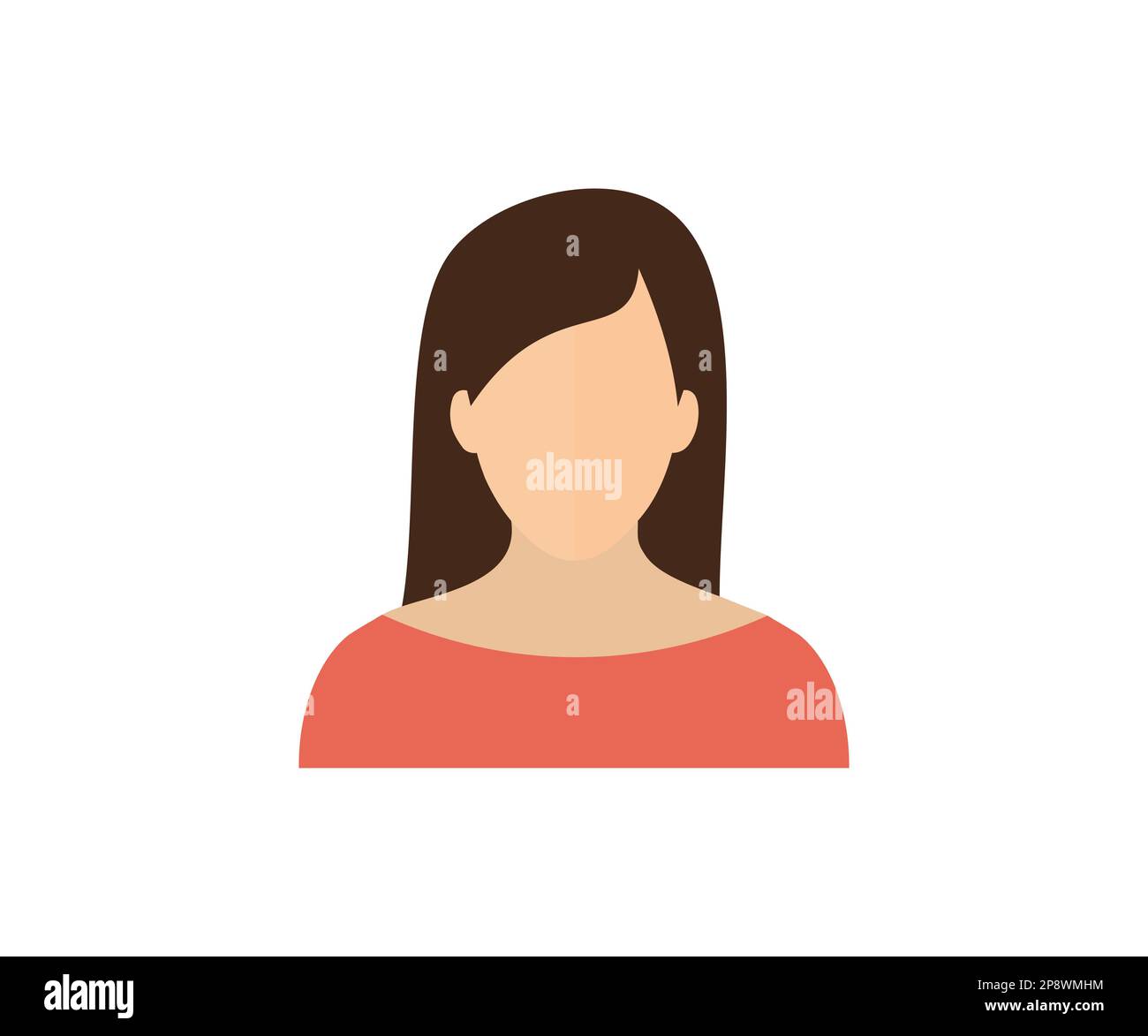 Avatar profile picture icon including female. User member, People icon ...