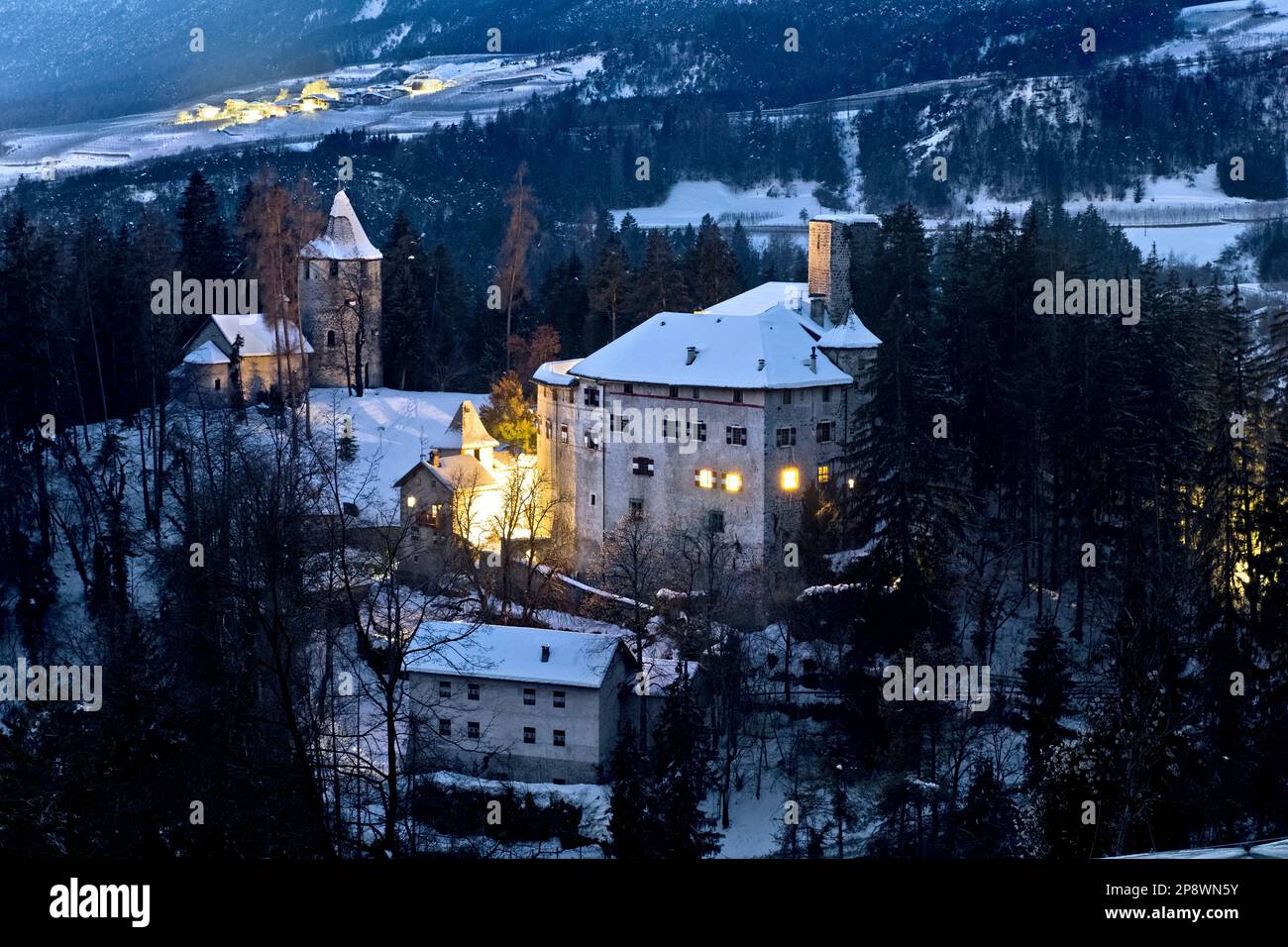Castelfondo castle hi-res stock photography and images - Alamy