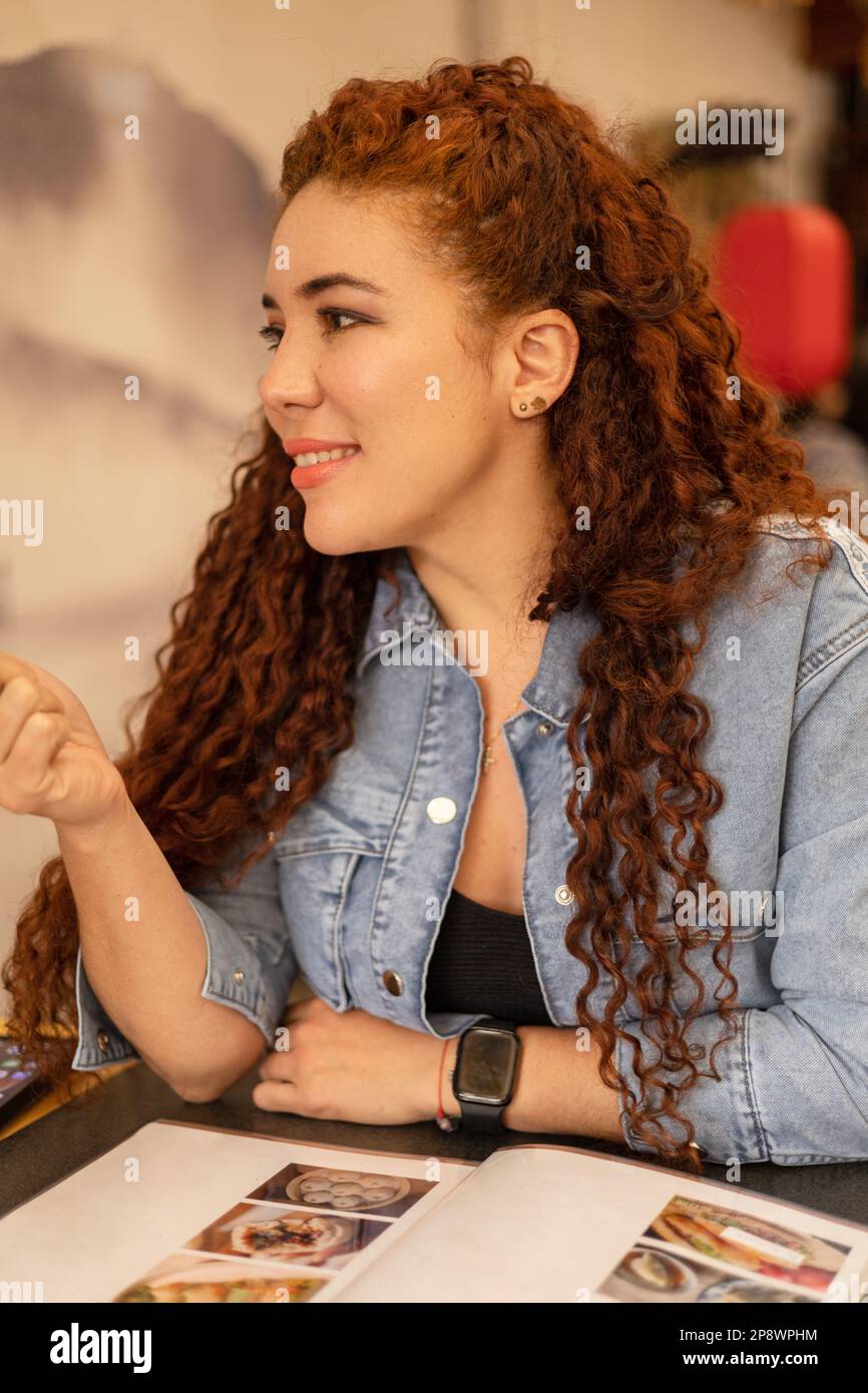 Hairstyle menu hi-res stock photography and images - Alamy