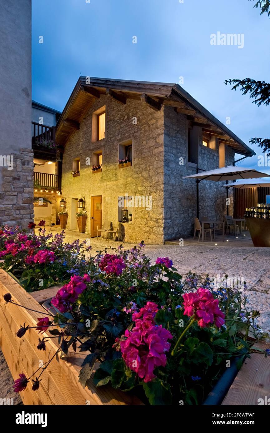 Lusernarhof is a traditional alpine cuisine restaurant in a rural ...