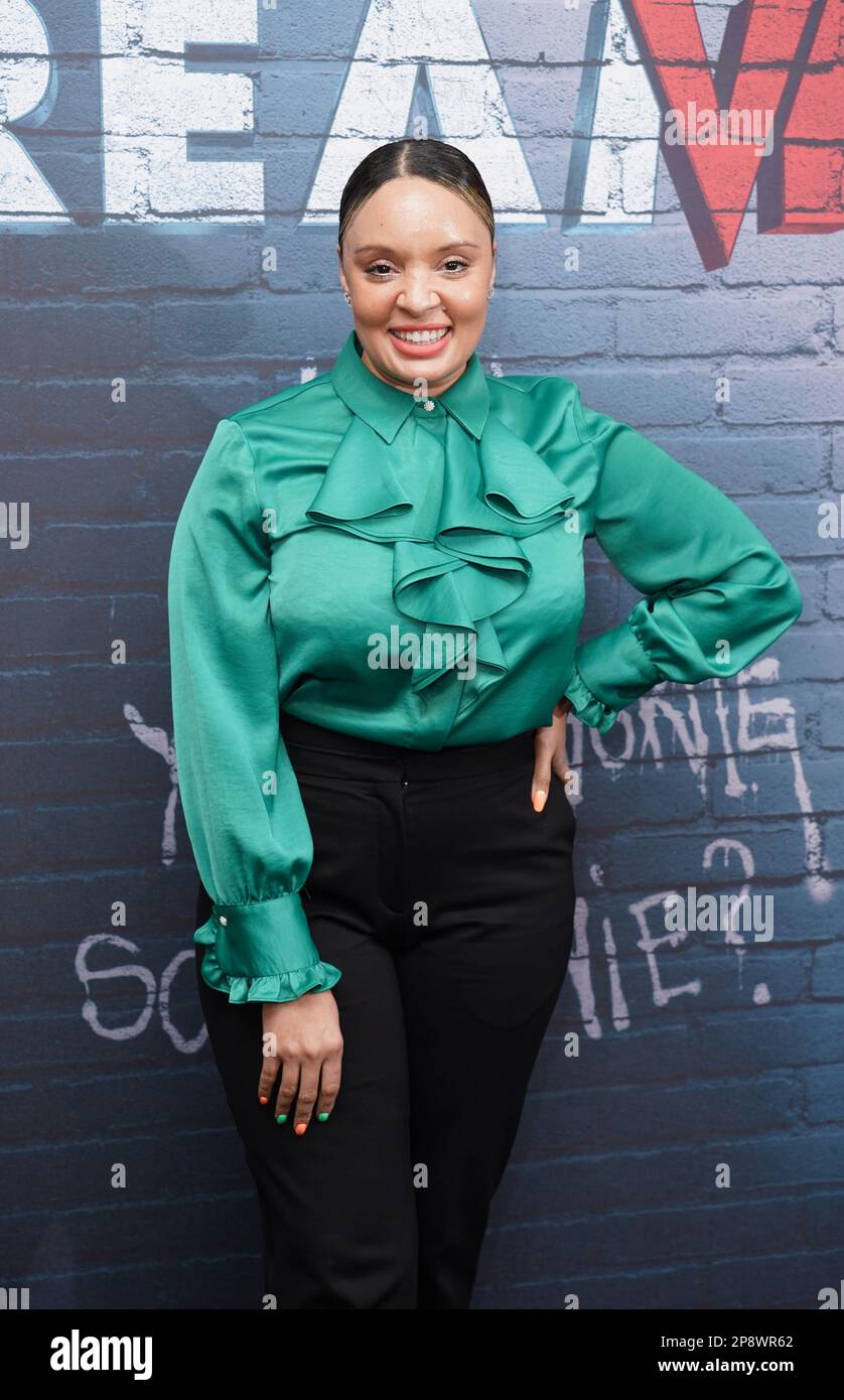 Pandora Christie arrives for the gala screening of Scream 6 at Odeon ...