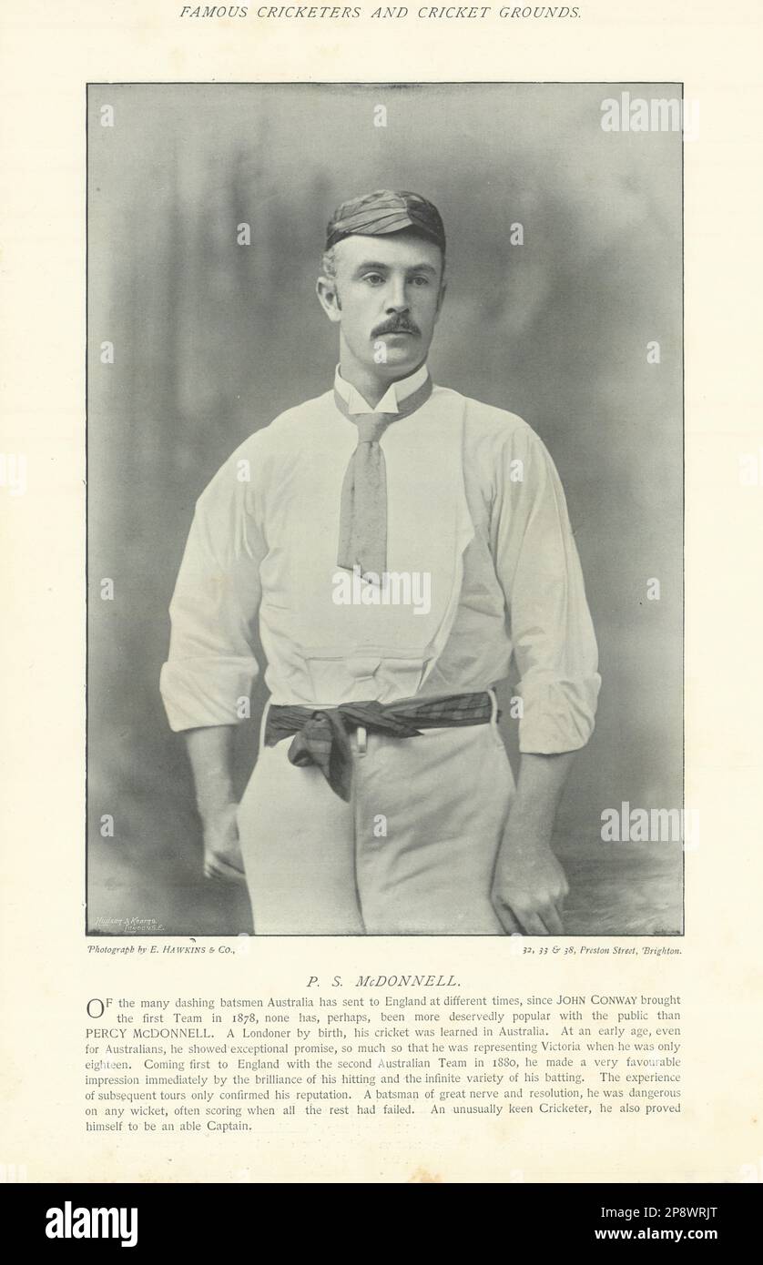 Cricket australia 19th century hi-res stock photography and images - Alamy