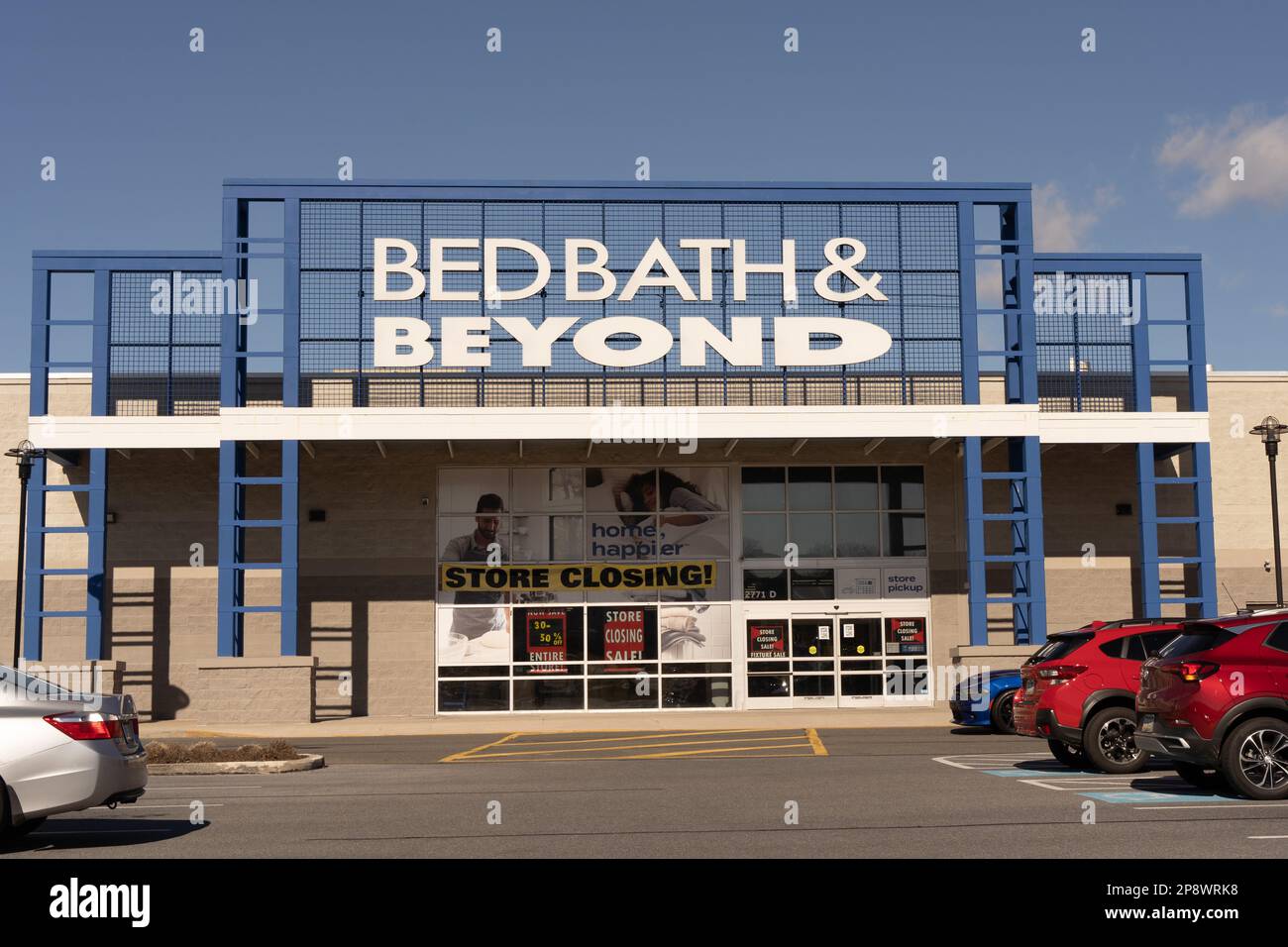 Spring Township, Pennsylvania: March 8, 2023: BedBath & Beyond Store ...