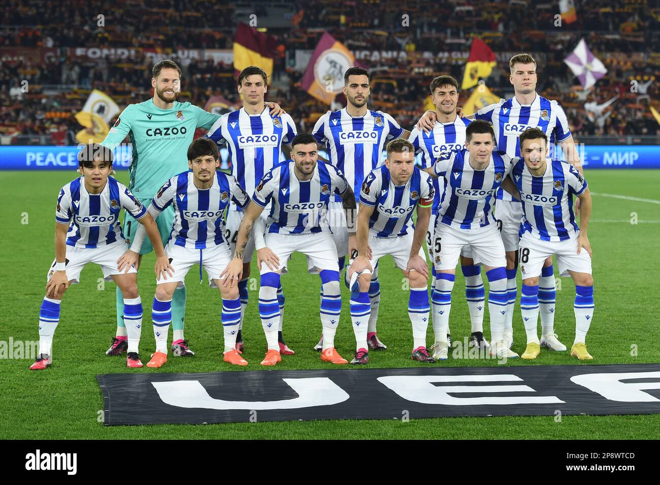 9th March 2023; Stadio Olimpico, Rome, Italy: Uefa Europa League, AS ...