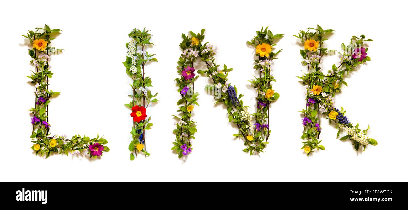 Link flower hi-res stock photography and images - Alamy