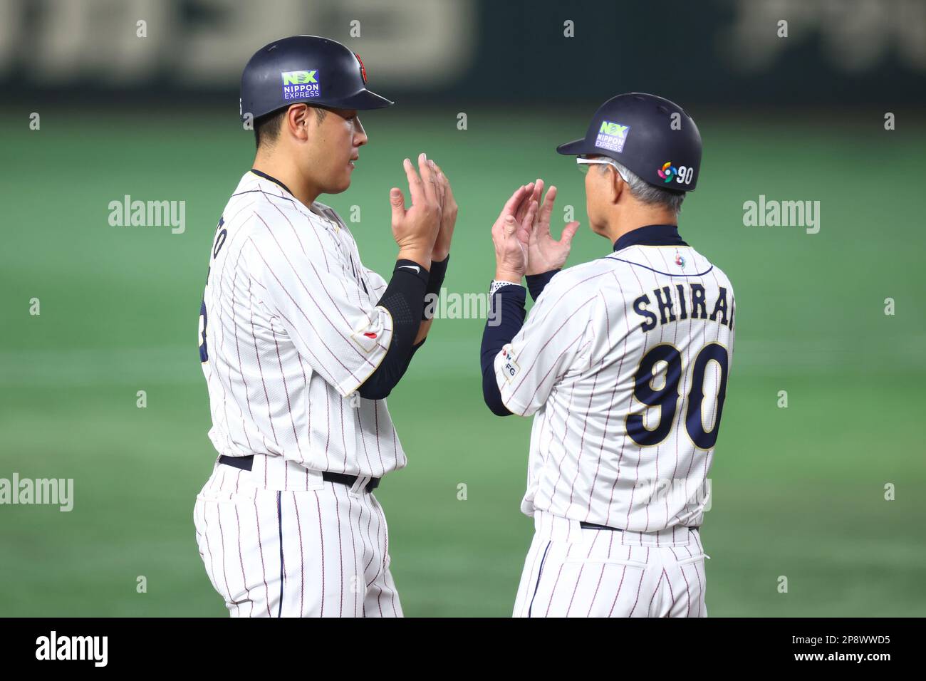 Tokyo, Japan. 9th Mar, 2023. (L-R) Kazuma Okamoto, Kazuyuki Shirai (JPN ...