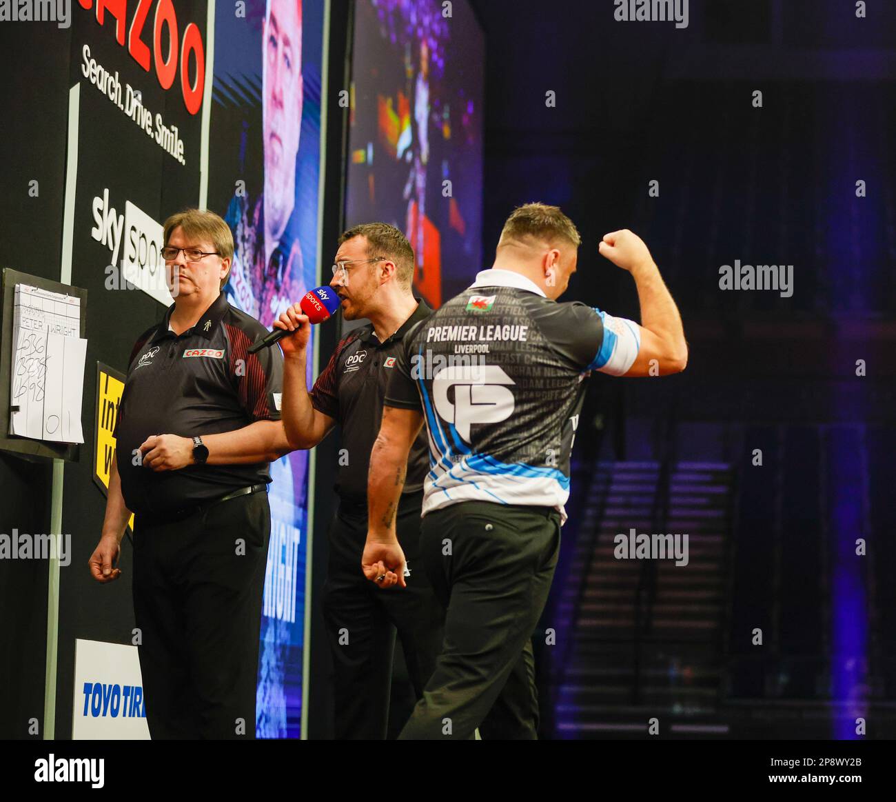 9th March 2023, M&S Bank Arena, Liverpool, England; 2023 PDC Cazoo ...