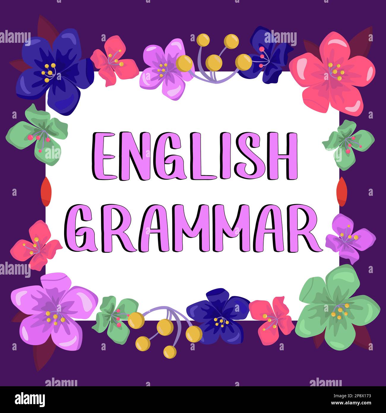 Inspiration showing sign English Grammar. Business showcase courses ...