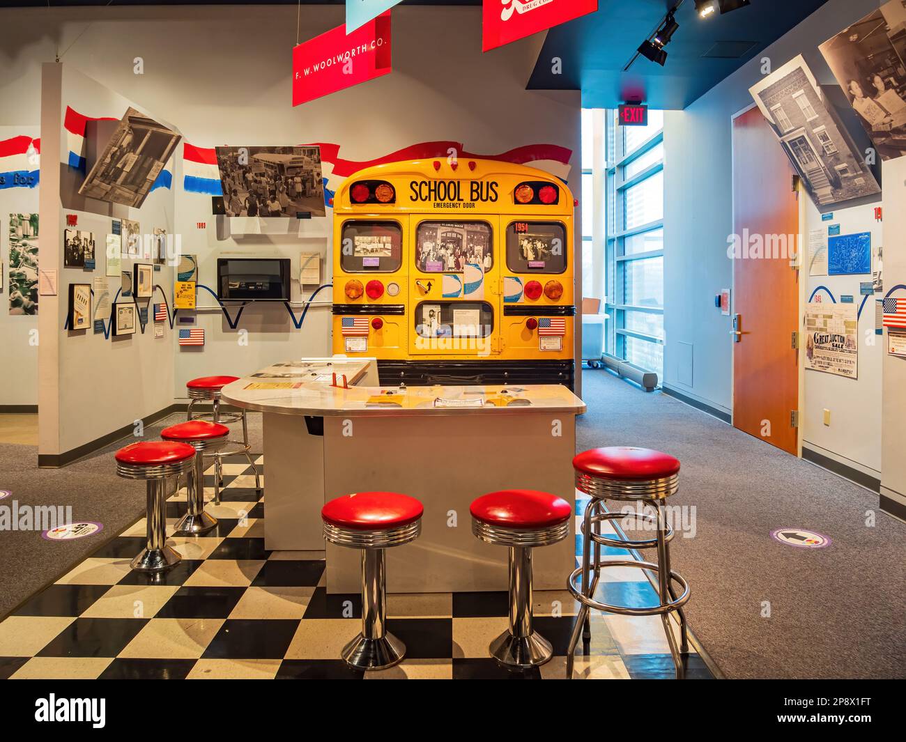 Missouri, FEB 22 2023 - Interior view of the Missouri History Museum ...