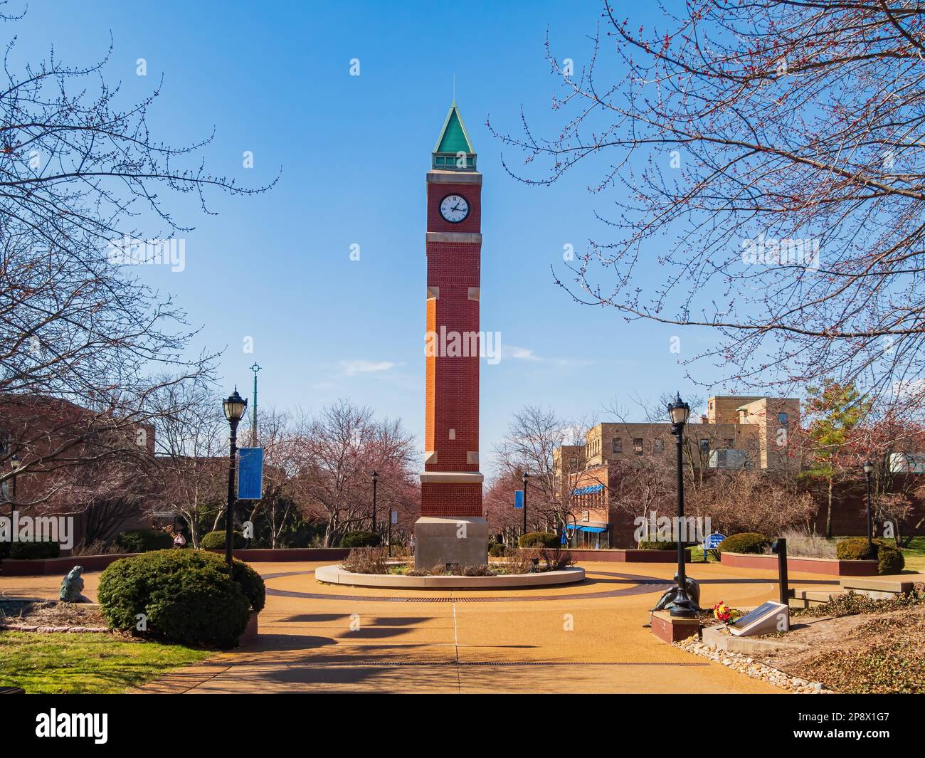 Slu clock tower hi-res stock photography and images - Alamy