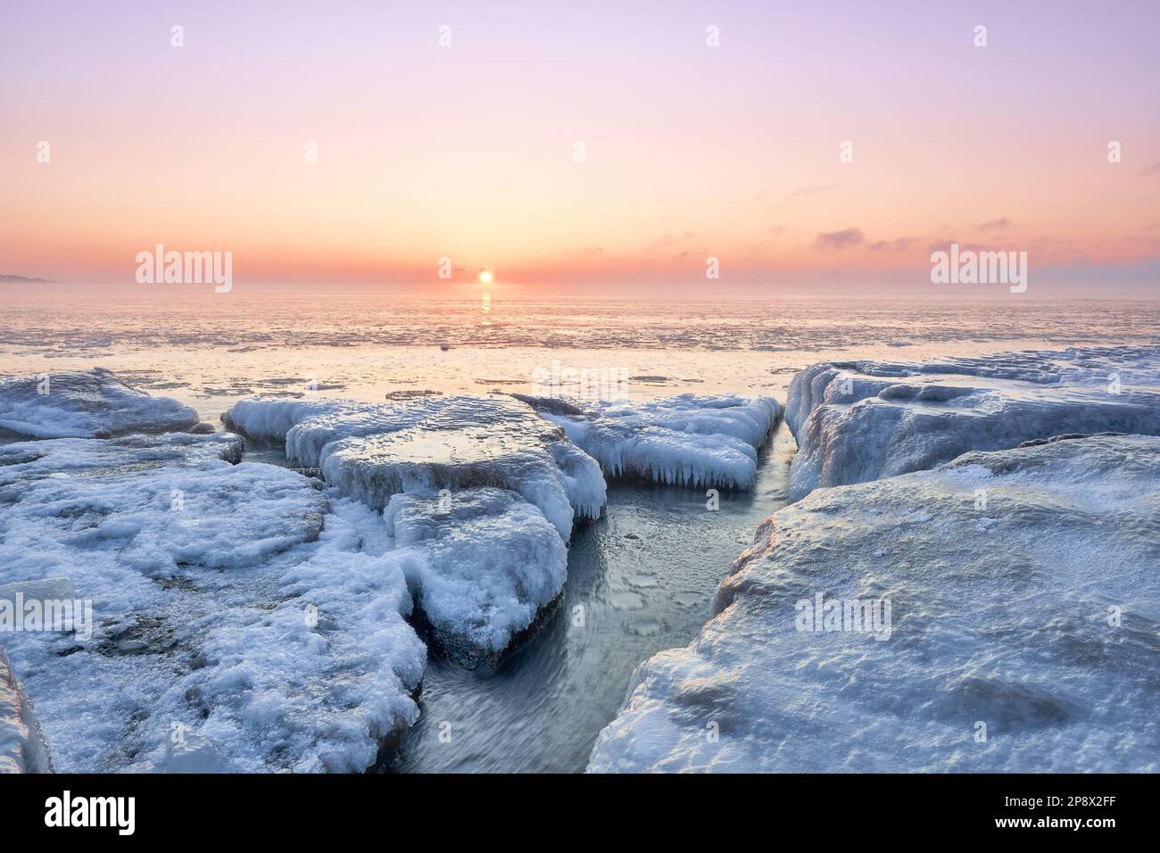 Frozen Sea Wallpaper