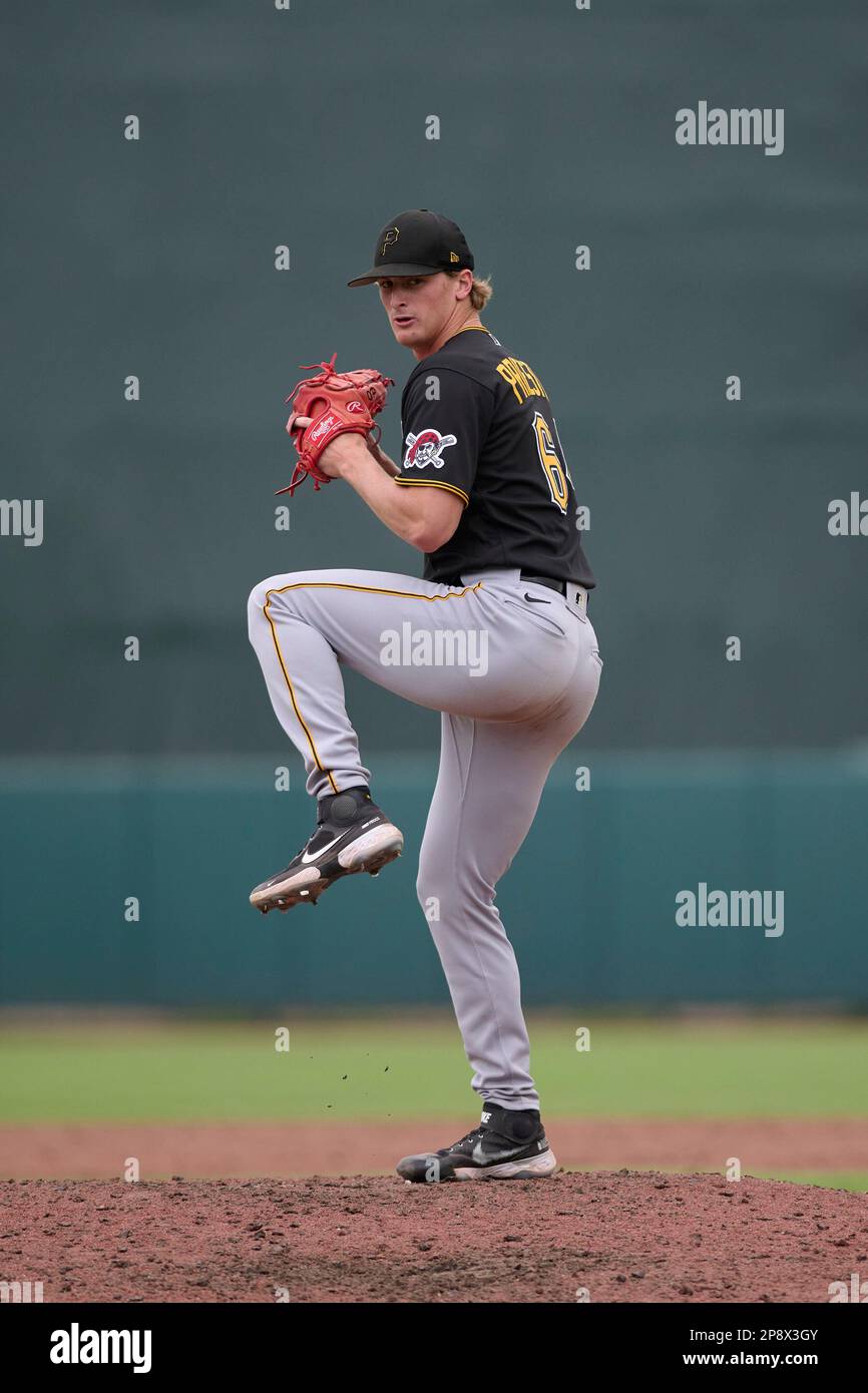 Pittsburgh Pirates pitcher Quinn Priester (64) during a spring training ...