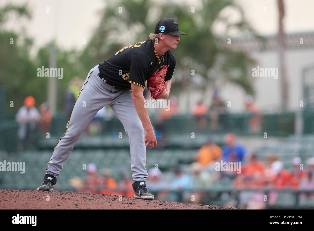 Pittsburgh Pirates pitcher Quinn Priester (64) during a spring training ...