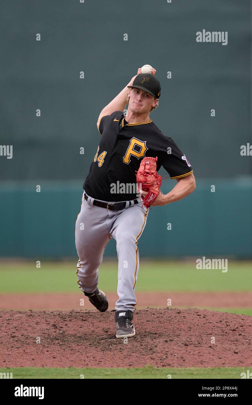 Pittsburgh Pirates pitcher Quinn Priester (64) during a spring training ...