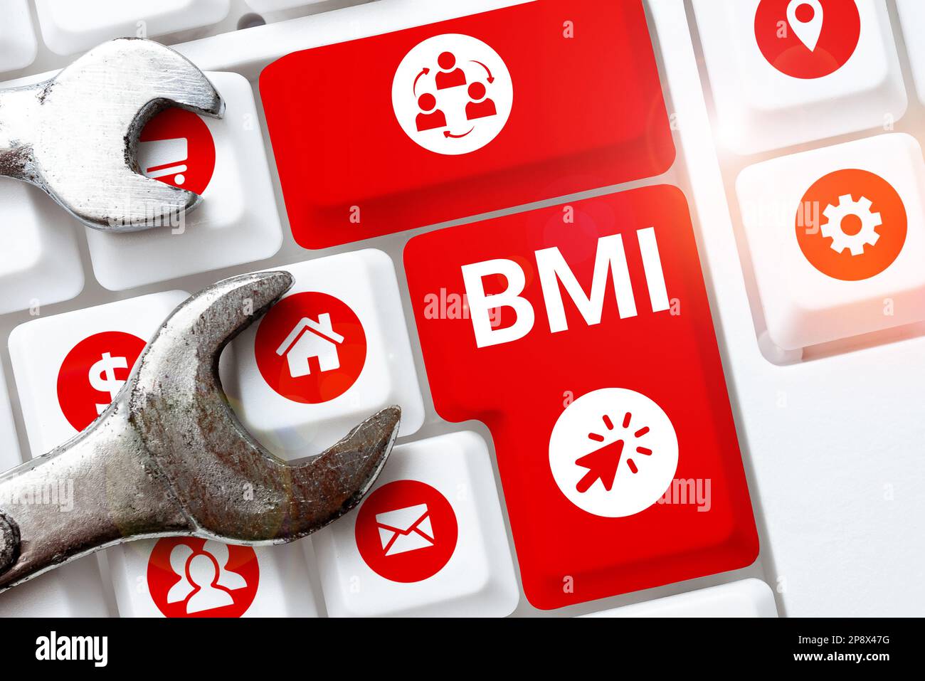 Sign displaying Bmi. Word for Method of estimating body fat levels ...