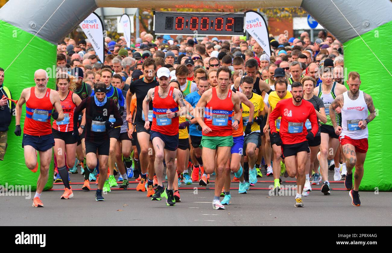 Marathon runners legs hi-res stock photography and images - Alamy