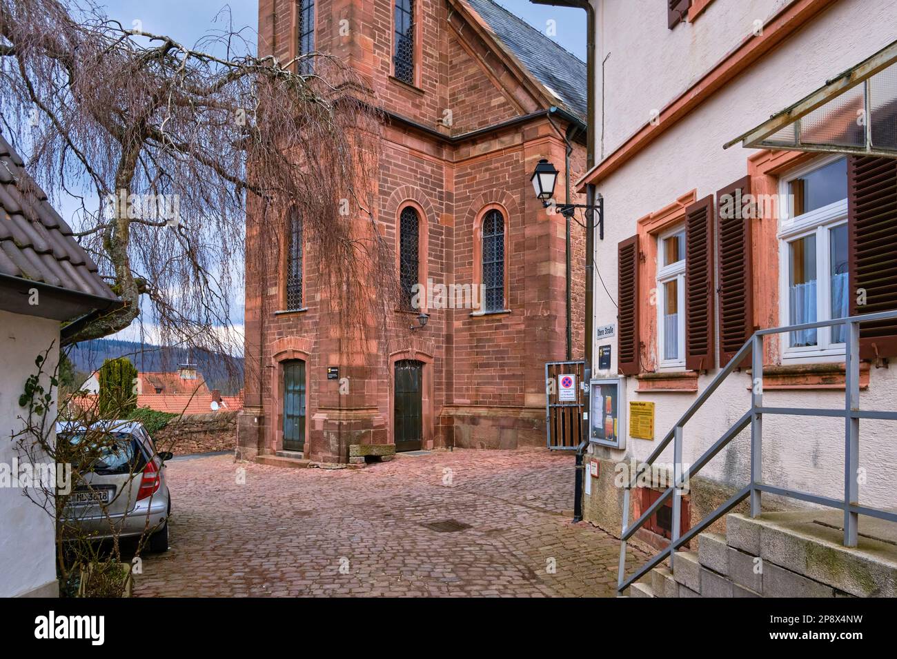The Catholic Church of St. Bartholomew, a Baroque church of the 18th ...