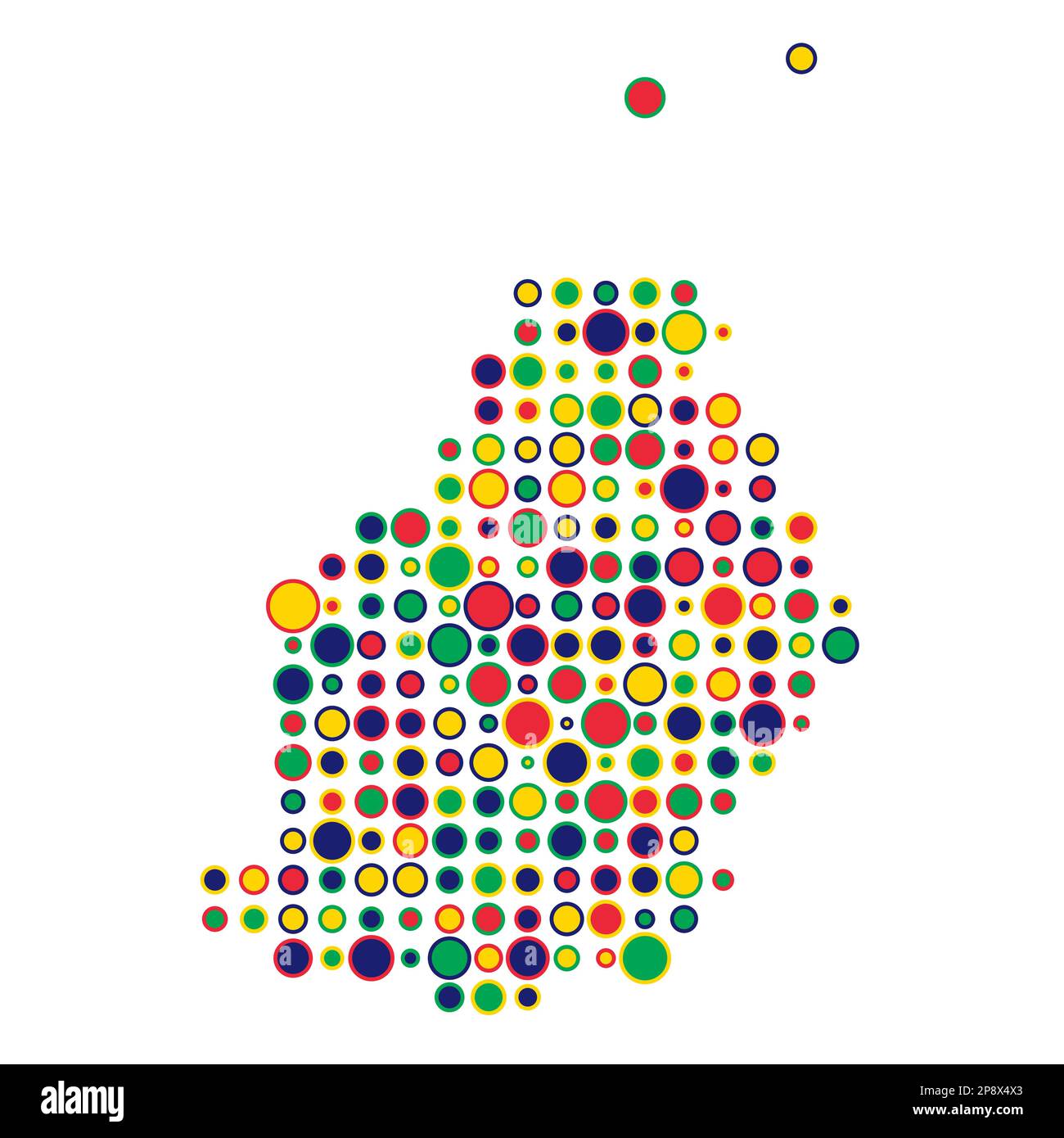 Mauritius map Cut Out Stock Images & Pictures - Alamy