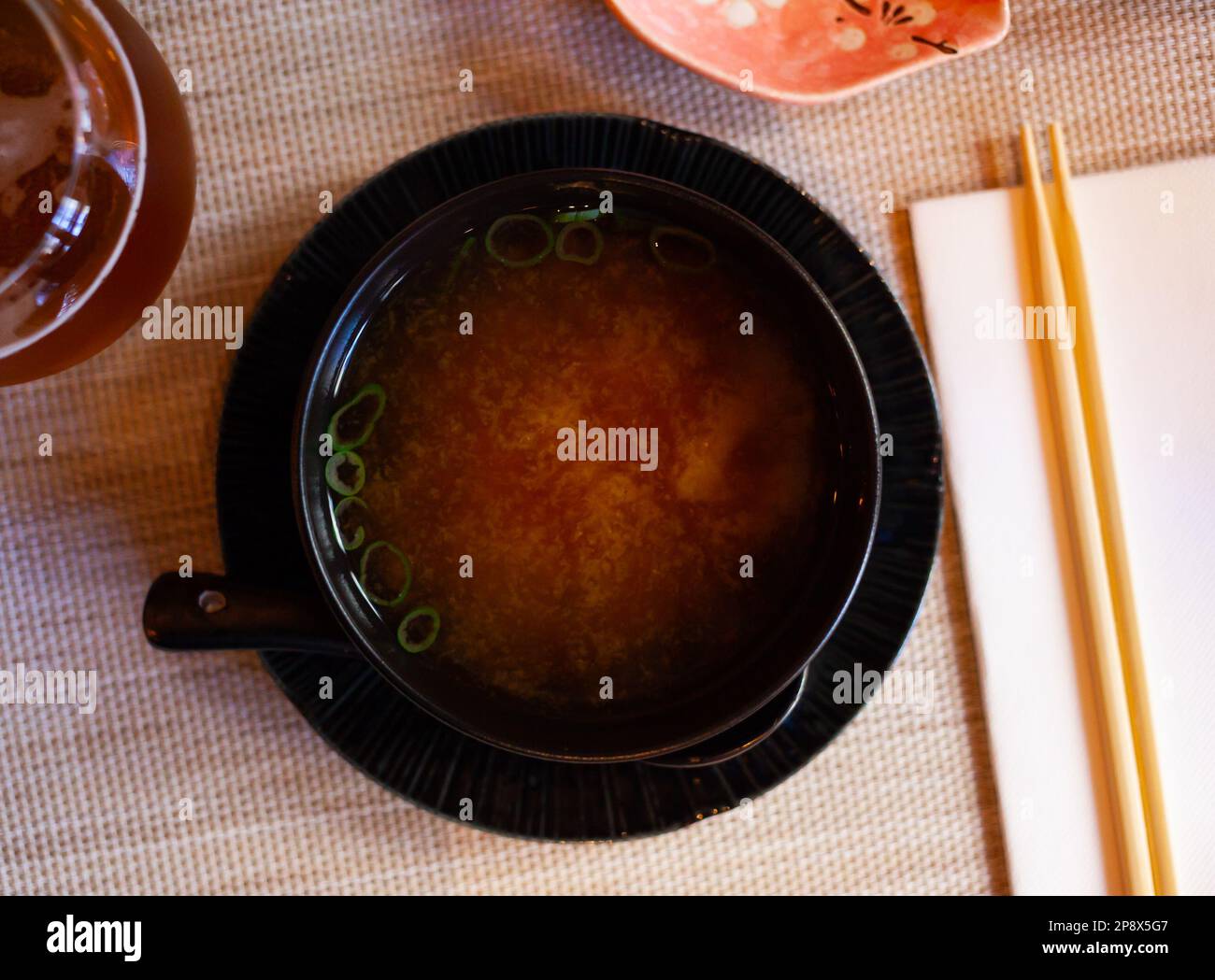Japanese miso soup Stock Photo - Alamy