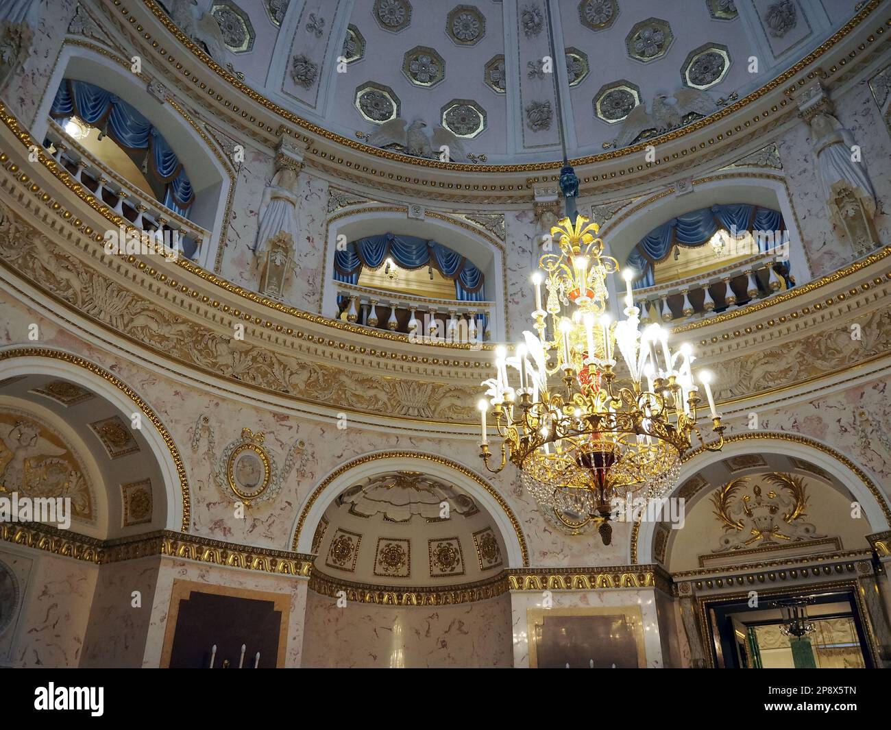 Italian Hall, Pavlovsk Palace, Russian Imperial residence, Pavlovsk ...