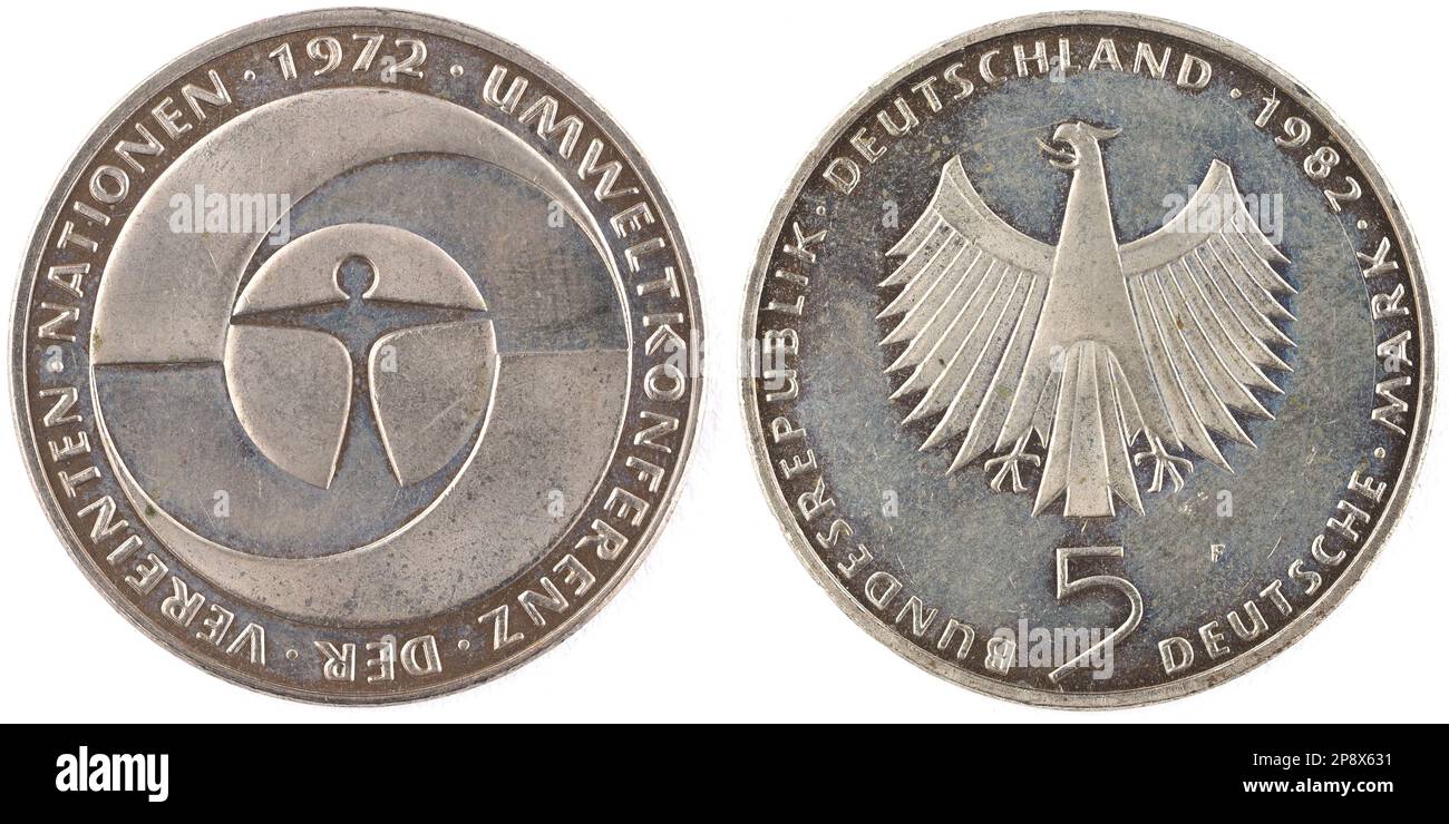 In this photo illustration, 5 DM 5th DM FRG Environmental Conference ...