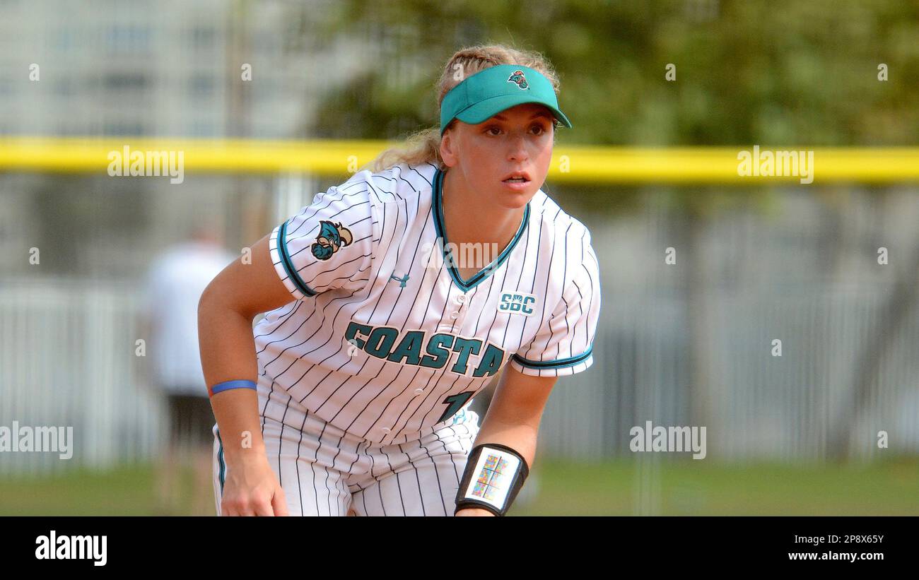 Coastal Carolina's Delaney Keith (10) is ready for action during an ...