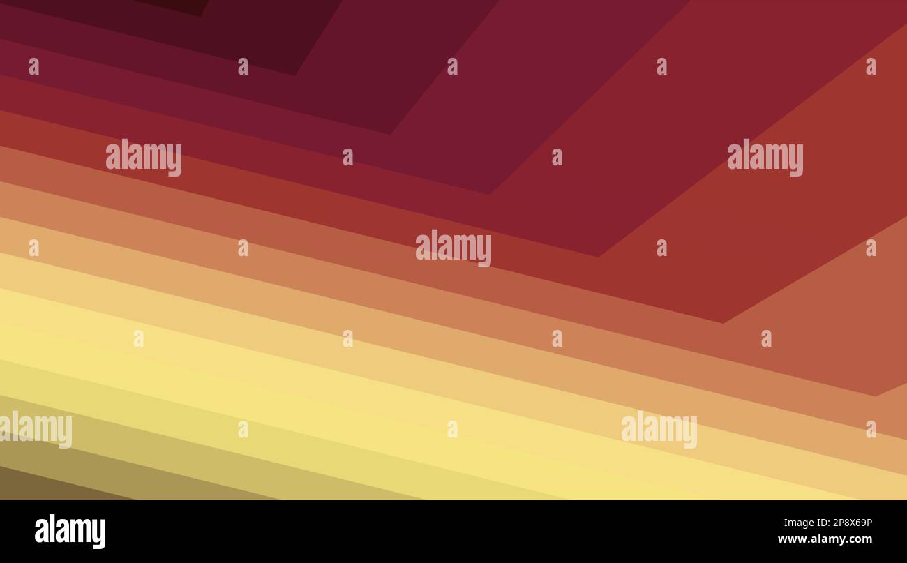 Abstract background with inclined stripes in gradations of brownish red ...