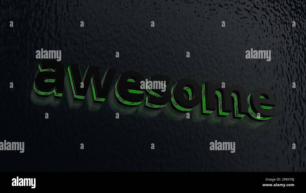 Awesome work hi-res stock photography and images - Alamy