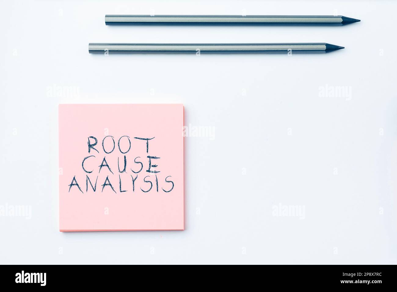 Text caption presenting Root Cause Analysis. Word for Method of Problem ...