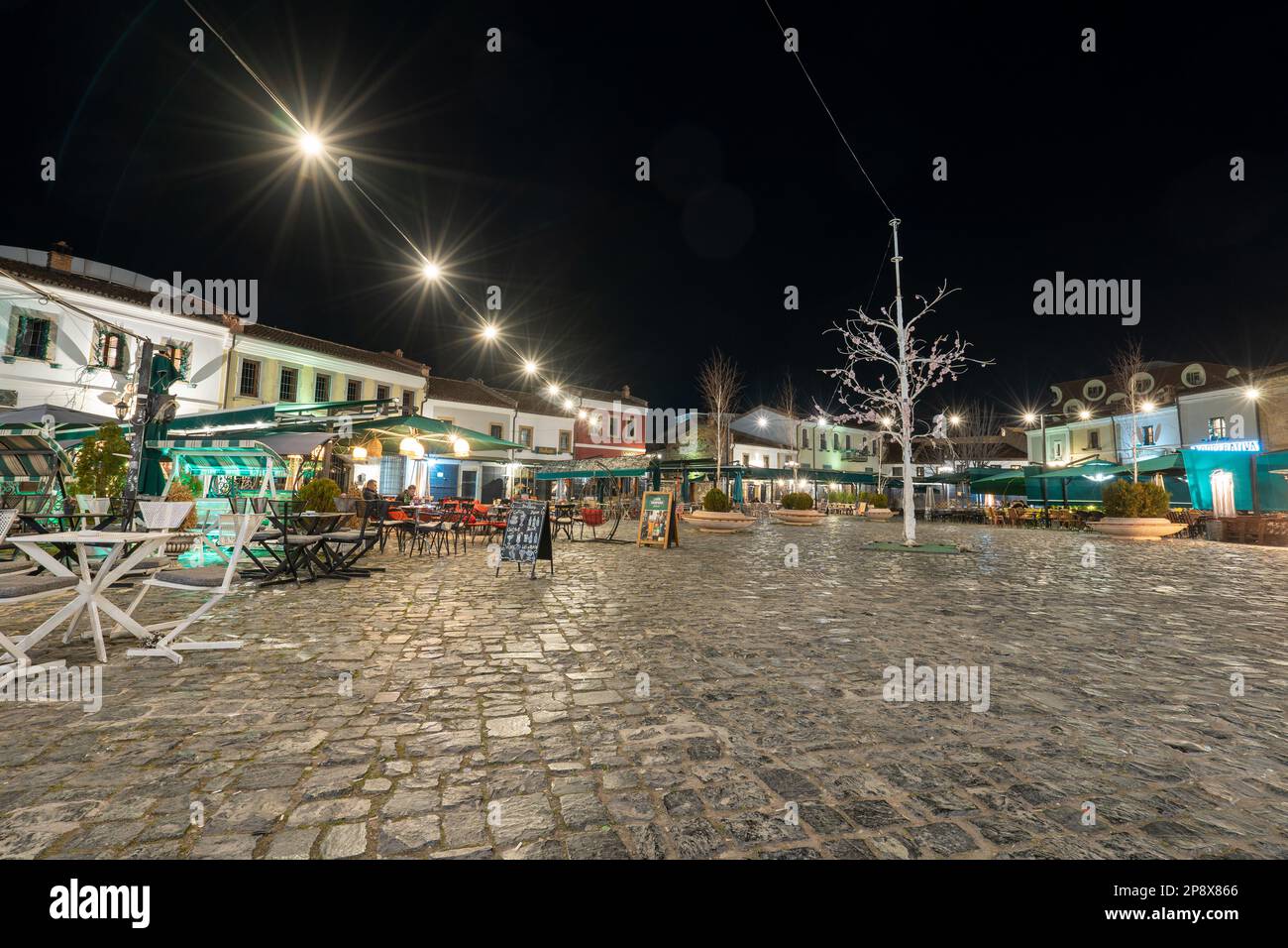 Old town korce albania hi-res stock photography and images - Alamy