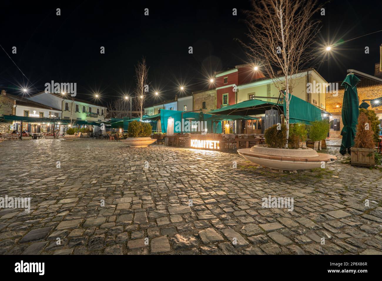 Old town korce albania hi-res stock photography and images - Alamy