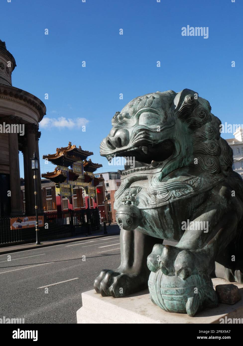 Chinatown, Liverpool, UK Stock Photo - Alamy