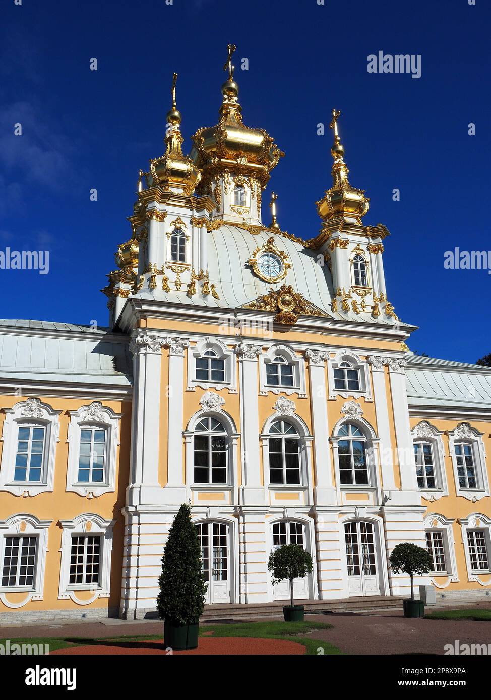 Russian Orthodox chapel, Peterhof Palace, Peterhof, Petrodvorets, St ...