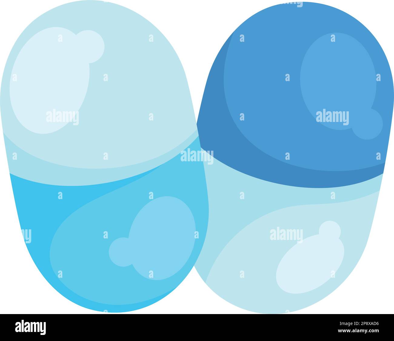 blue capsules medicine drug icon Stock Vector Image & Art - Alamy