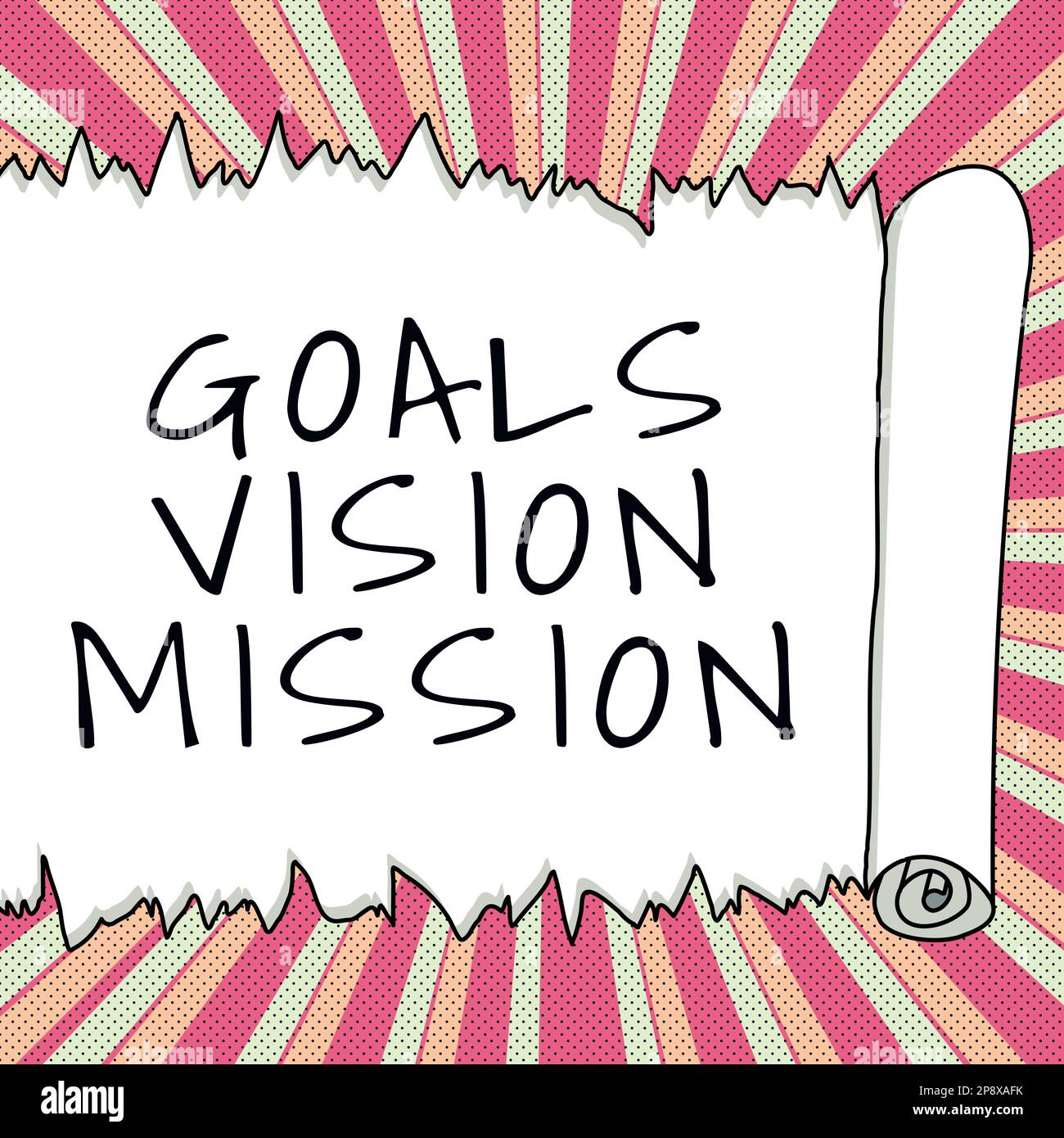 Inspiration showing sign Goals Vision Mission. Internet Concept ...