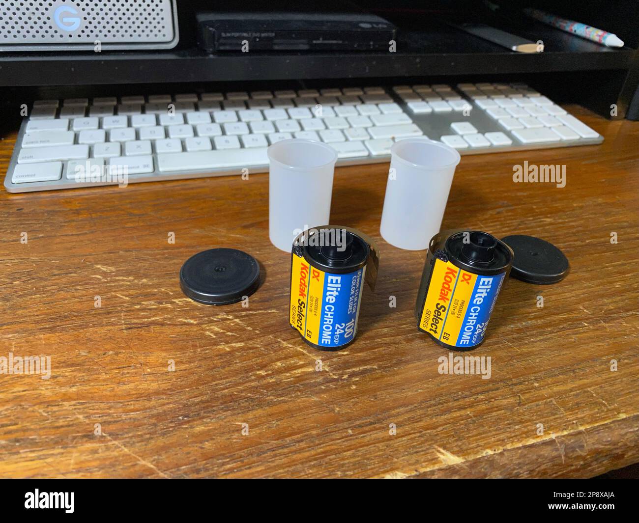 Old rolls of 35mm film Stock Photo - Alamy