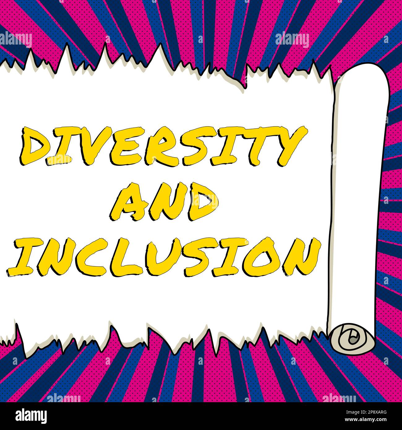 Sign displaying Diversity And Inclusion. Business overview range human ...