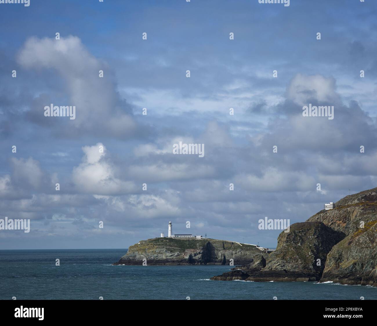 Images from the Wales Coast Path, South Stack lighthouse, Holyhead ...