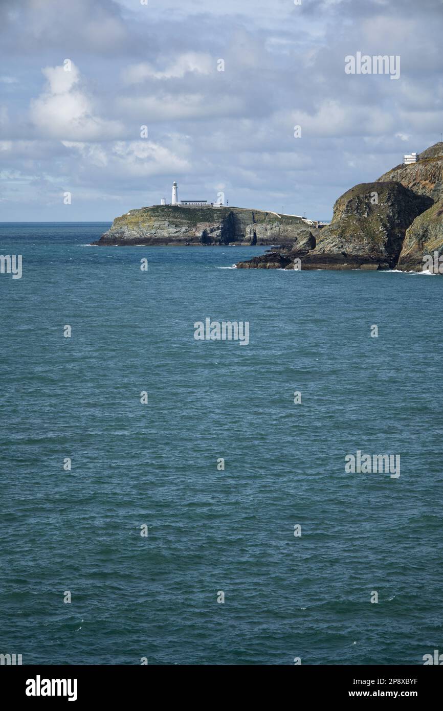 Images from the Wales Coast Path, South Stack lighthouse, Holyhead ...