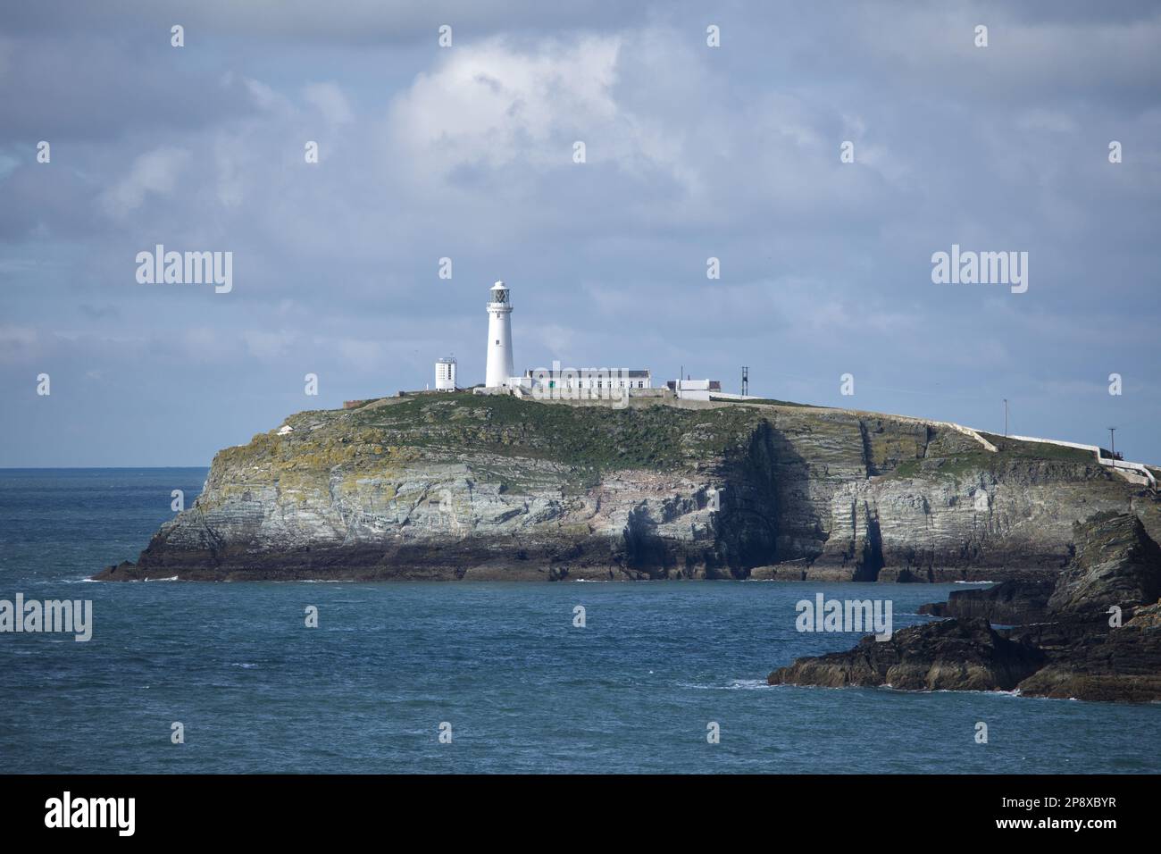 Images from the Wales Coast Path, South Stack lighthouse, Holyhead ...