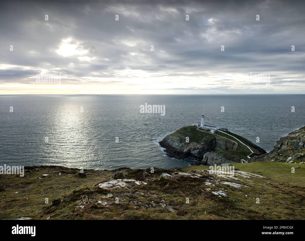 Images from the Wales Coast Path, South Stack lighthouse, Holyhead ...