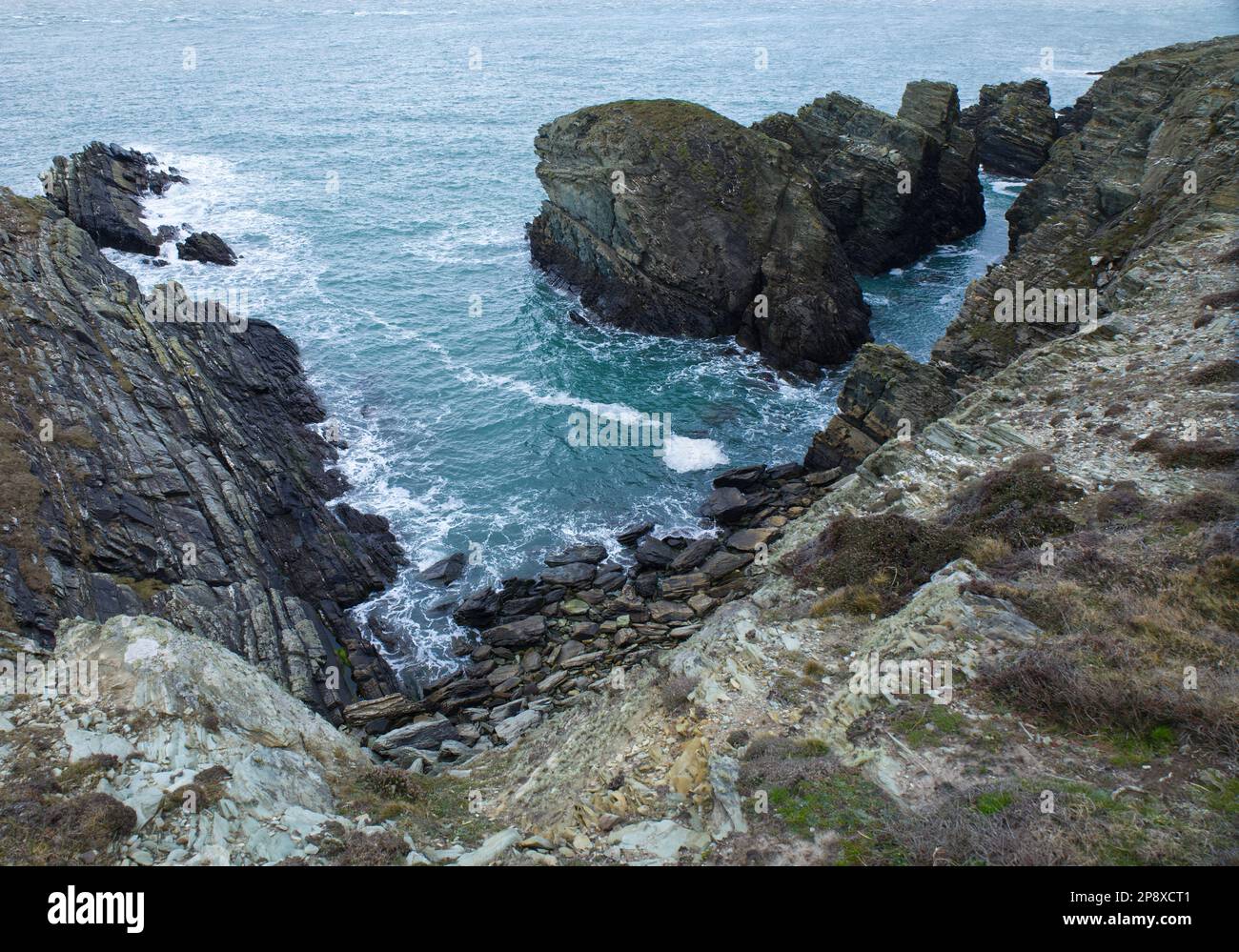 Images from the Wales Coast Path, South Stack lighthouse, Holyhead ...