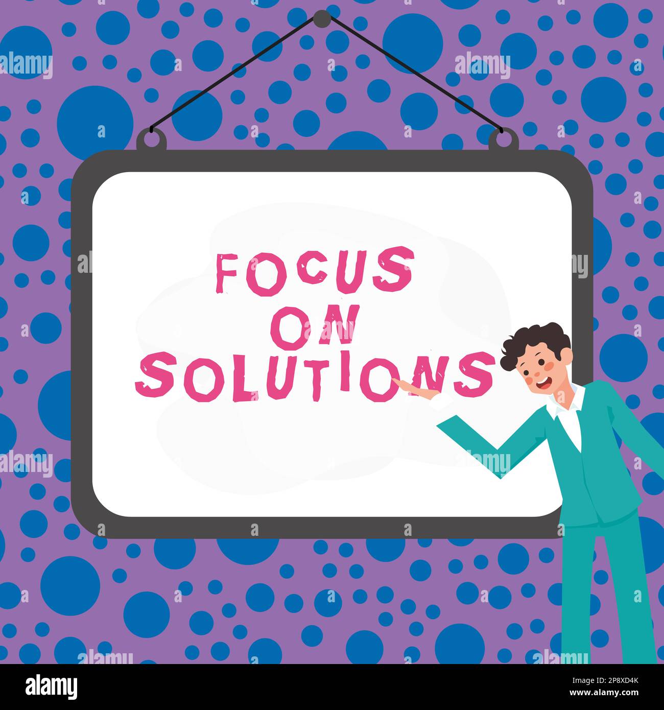 Inspiration showing sign Focus On Solutions. Concept meaning powerful ...