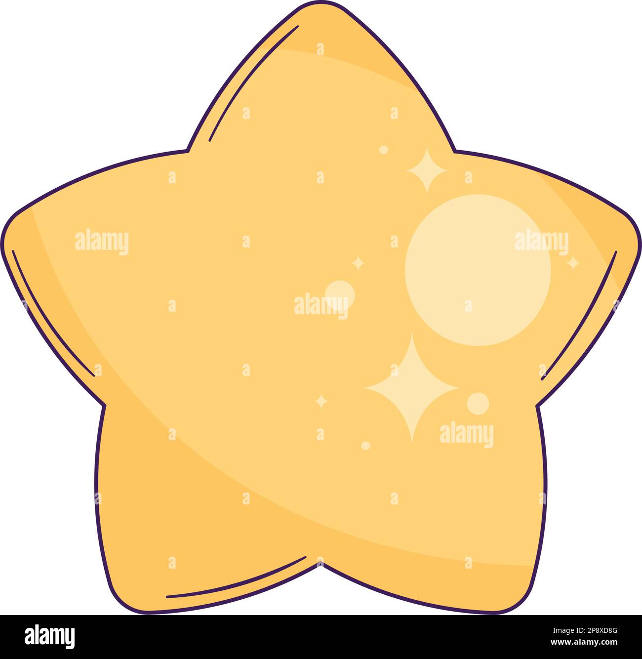 star user interfase button icon Stock Vector Image & Art - Alamy