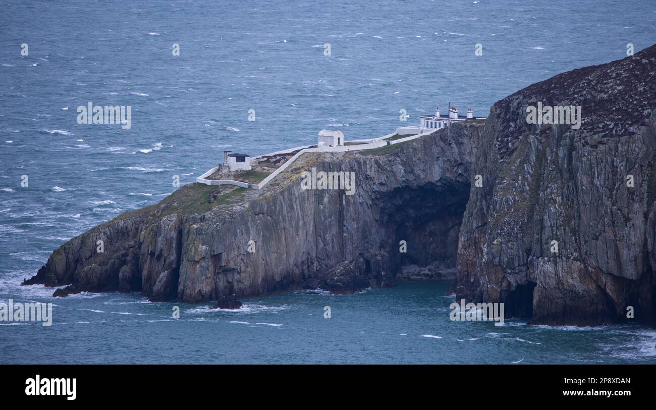 Images from the Wales Coast Path, South Stack lighthouse, Holyhead ...
