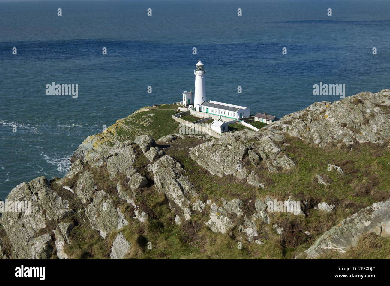 Images from the Wales Coast Path, South Stack lighthouse, Holyhead ...