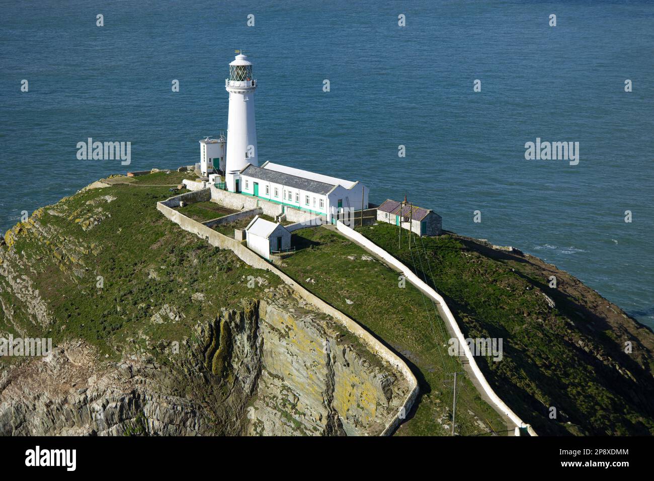 Images from the Wales Coast Path, South Stack lighthouse, Holyhead ...