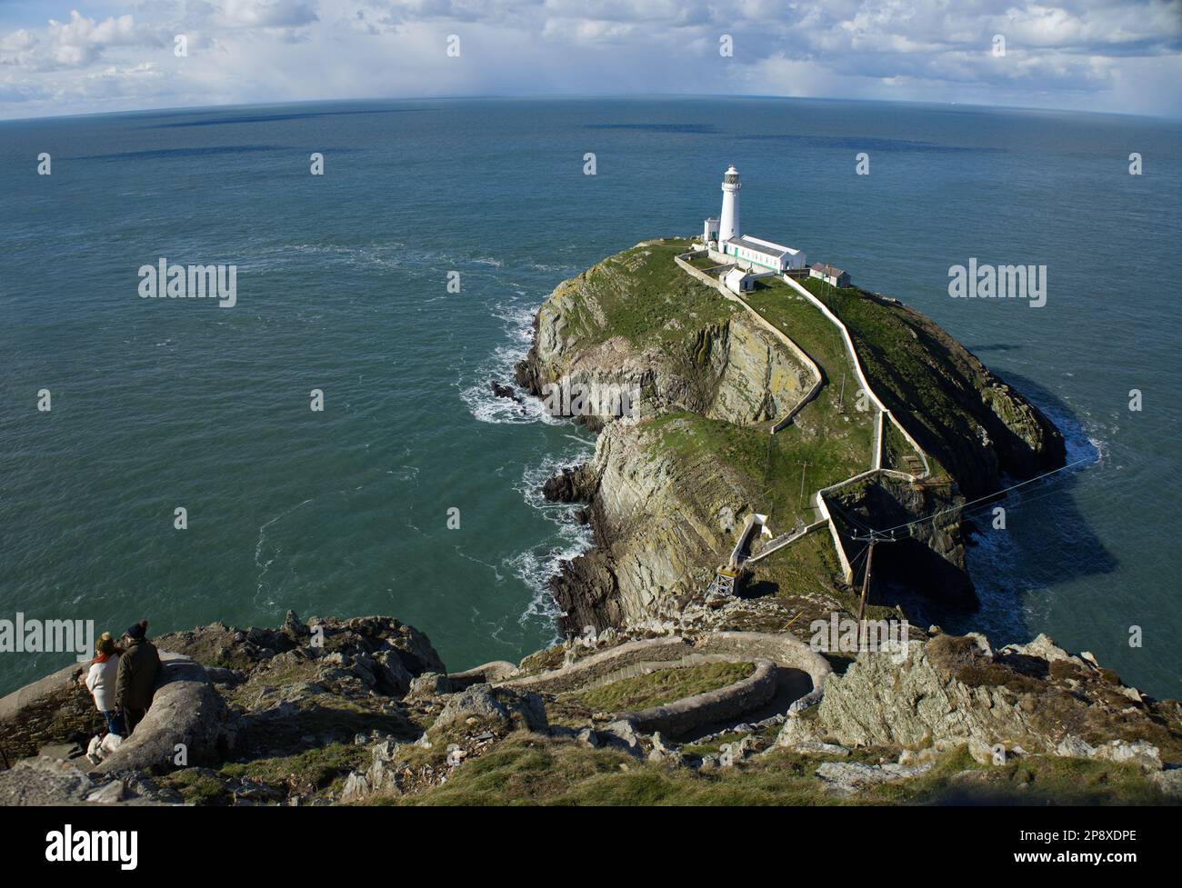 Images from the Wales Coast Path, South Stack lighthouse, Holyhead ...